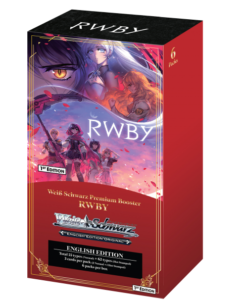 WS Premium Booster Box: RWBY Volume 4 — Rules of Play