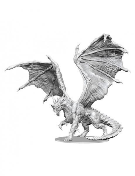 D&D Nolzur's Marvelous Unpainted Miniatures: Adult Blue Dragon — Rules ...