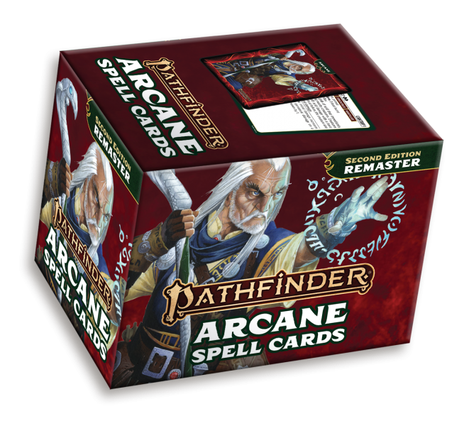 Pathfinder Arcane Spell Cards (Remastered) (P2) — Rules of Play