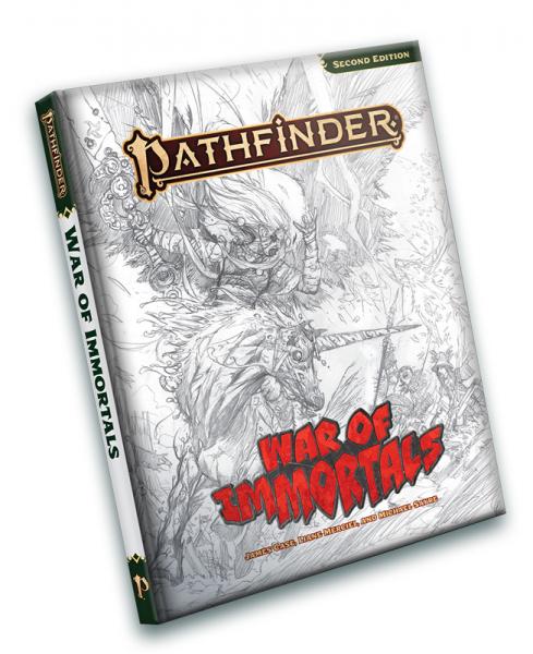 Pathfinder RPG: War of Immortals Sketch Cover Edition (P2) — Rules of Play