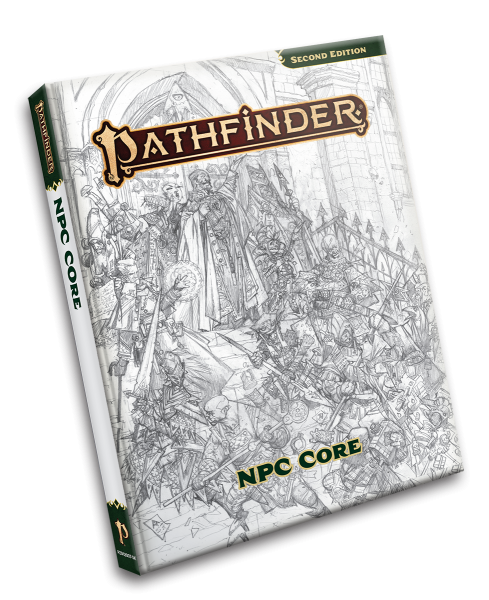Pathfinder RPG NPC Core Sketch Cover (P2) — Rules of Play