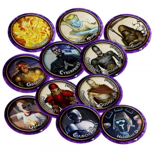 Torg Eternity RPG: Cyberpapacy Minions of Malraux Tokens [ Pre-order ...