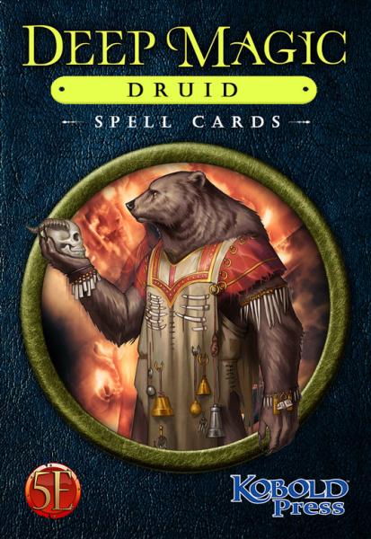 Deep Magic Spell Cards: Druid | RPG | Rules of Play