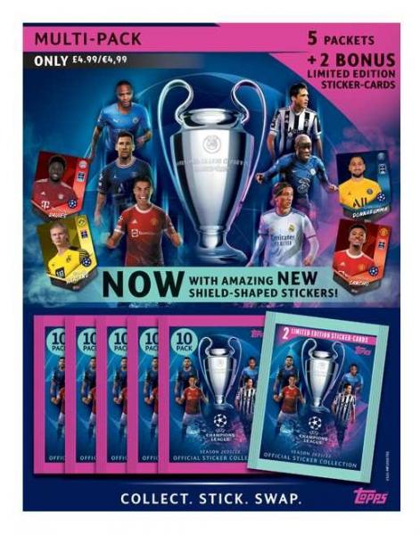 UCL 2021/22 Sticker Multipack | CCG | Rules of Play