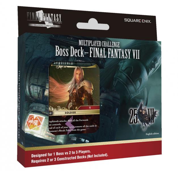 FF TCG: Final Fantasy Multiplayer Challenge Boss Deck - Final Fantasy ...