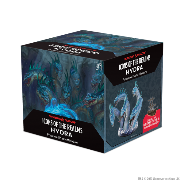 Hydra - Boxed Miniature (Set 29): D&D Icons of the Realms — Rules of Play