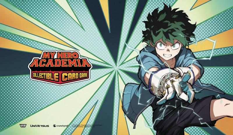 My Hero Academia CCG: Jet Burn Midoriya Playmat — Rules of Play