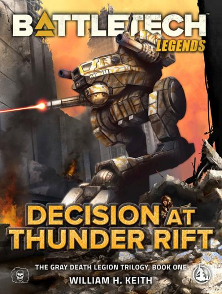 Battletech Decision At Thunder Rift Premium Hardback Novel — Rules of Play