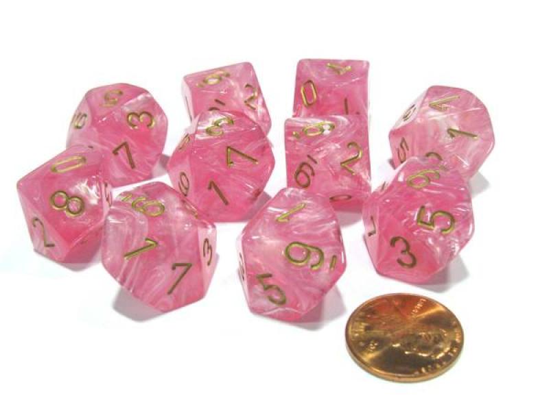 D10 Set (10): Easter Pink/Gold — Rules of Play