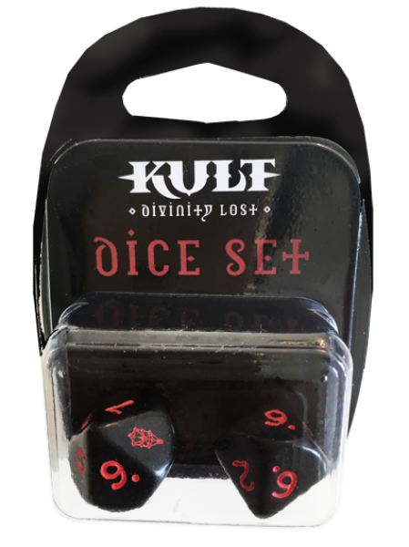 KULT RPG: Dice Set | RPG | Rules of Play