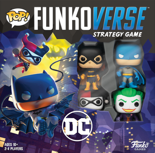 Funkoverse Board Game: DC Comics Character Base Set | Board Games ...