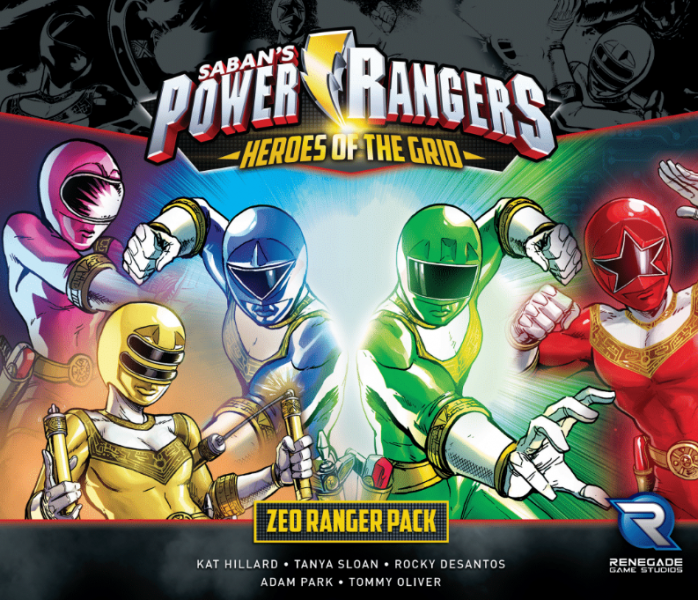 Power Rangers: Heroes of the Grid - Zeo Ranger Pack | Board Games ...